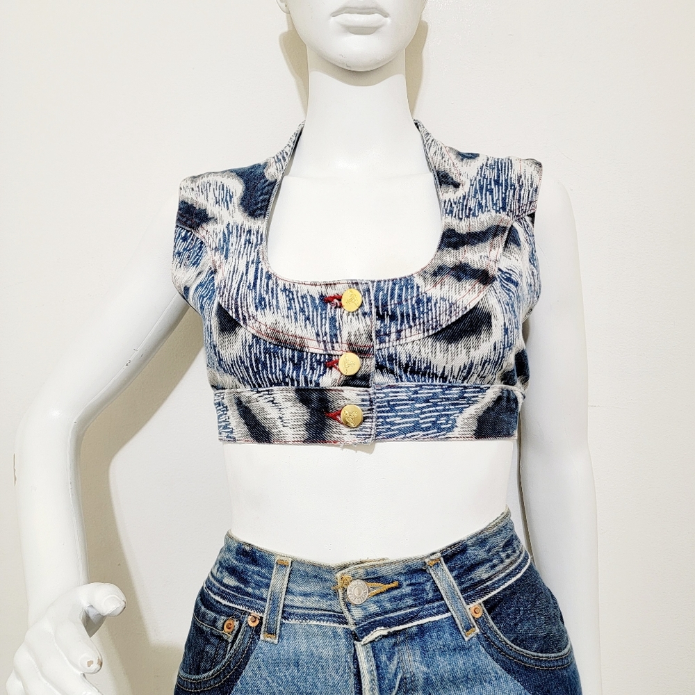 Rare Vivienne Westwood 1994 Cafe Society "Corset" Den… - Gem